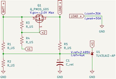 Low Voltage Disconnect Circuit