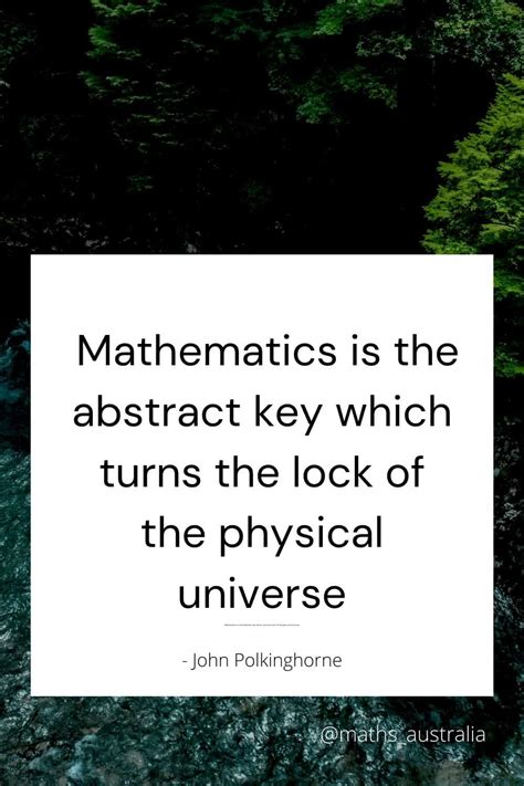 Mathematics Quotes By Mathematicians
