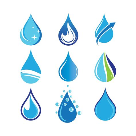 Water Drop Logo Images 3553169 Vector Art At Vecteezy