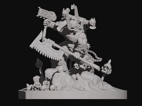 Warhammer 40k Khârn El Traidor Por Da050 Makerworld