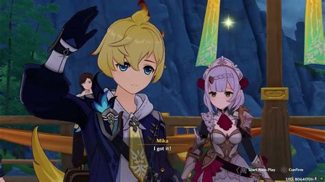 Mika and Noelle being cute and wholesome | Genshin Impact - YouTube