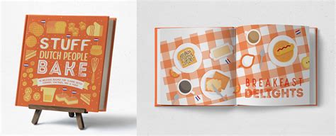 Cookbook Layout And Illustrations Behance