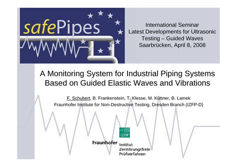 Pdf A Monitoring System For Industrial Piping Systems · Pdf Filea Monitoring System For