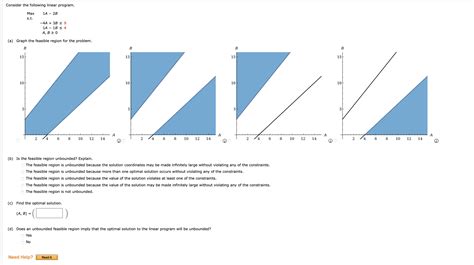 Consider The Following Linear Program Max S T Chegg