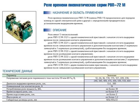Реле рвм 12 описание схема принцип действия