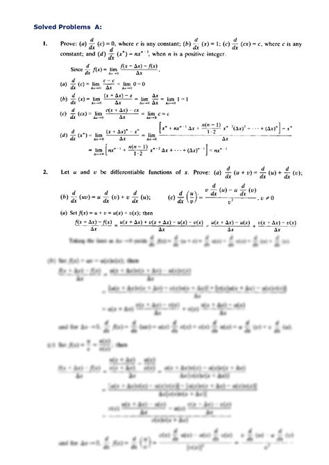SOLUTION: Algebra rules for differentiating functions implicit differentiation - Studypool