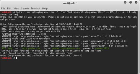Penetration Testing Tools Hydra