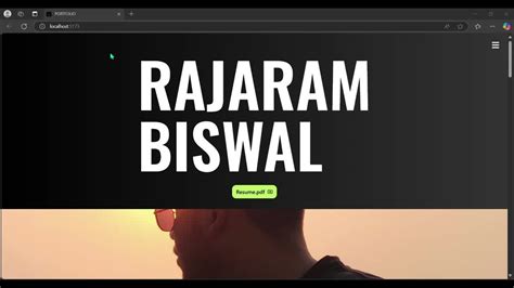 rajaram biswal on linkedin webdevelopment reactjs tailwindcss