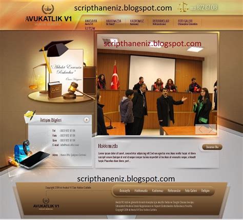 Php Avukatlık Scripti 2017 İndir Canli Yazar