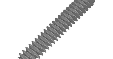 Fasteners Threaded Rods Fully Threaded By Stemfie3d Download Free