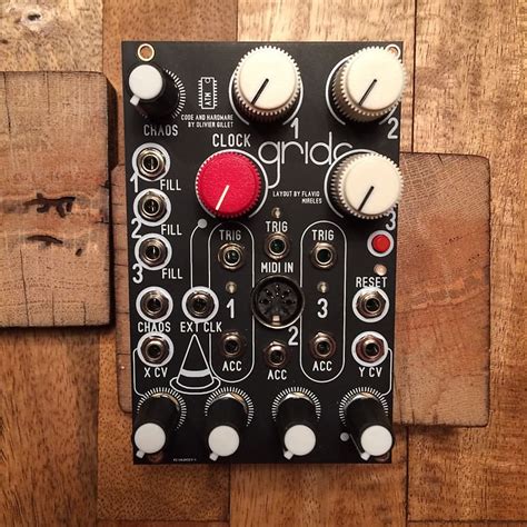 Blue Lantern GRIDS Eurorack Module Mutable Instruments Grids Reverb