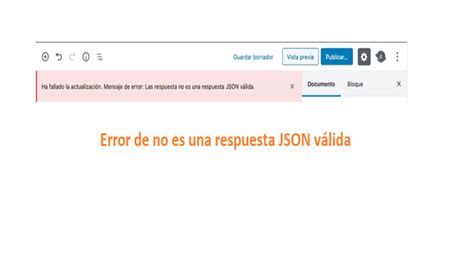 Solución Error De No Es Una Respuesta Json Válida Oscar De Hoyoscom
