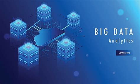Isometric Design Of A Responsive Web Template For Analyzing Large Data Sets Vector Computing