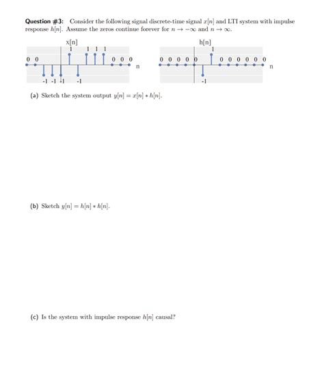 Solved Question 3 Consider The Following Signal Chegg Com