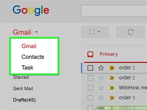 4 Ways To Sync Contacts To Gmail WikiHow