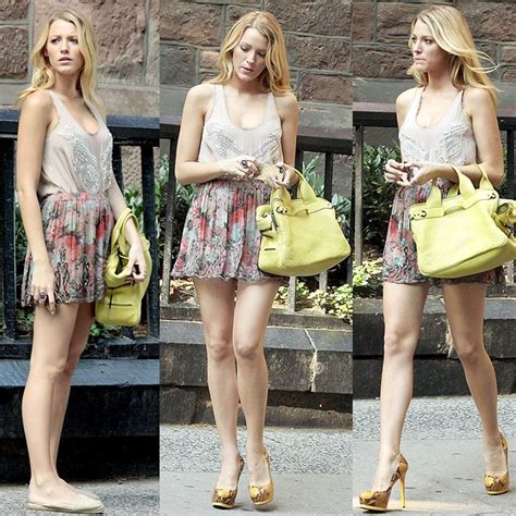 Blake Lively In Pour La Victoire Zimmer Platform Pumps Blake Lively Pour La Victoire