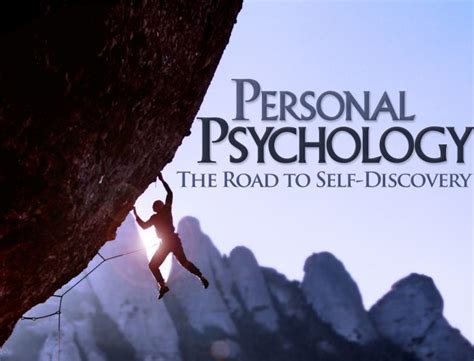 Personal Psychology I The Road To Self Discovery Edynamic Learning