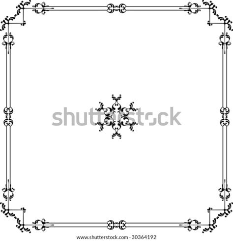 Border Frame Design Design Element Frame Stock Vector Royalty Free Shutterstock