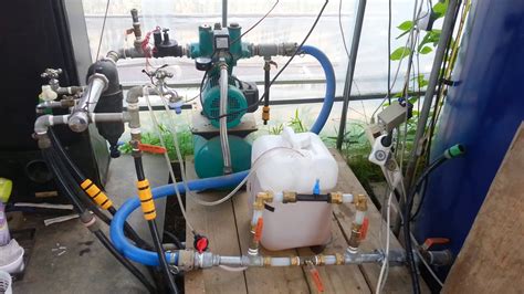 액비주입기 액비혼입기 액비혼합기 자동관주 자동관수 Youtube