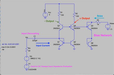 Single Supply Single Ended Input To Class Ab Differential Output