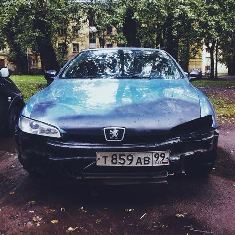 герой боевиков) — Peugeot 406 Coupe, 3 л, 2001 года | кузовной ремонт ...