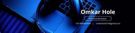 Omkar Hole Java Fullstack Web Developer Linkedin