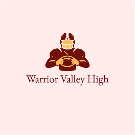 Free High School Football Logo Template To Edit Online