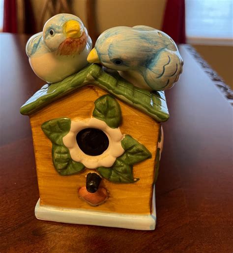 Love Birds Salt And Pepper Shakers Etsy