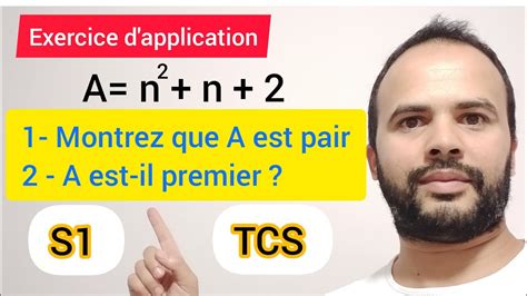 Arithmétique Dans N Exercice Corrigé Tronc Commun Science Youtube