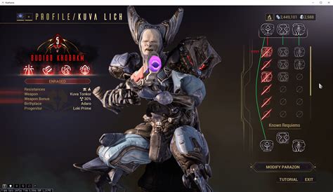 Finally Got My Last Parazon Mod Wat Rwarframe