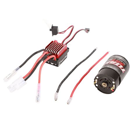 Esc Motor Cepillado 550 Controlador Electrónico De Velocidad 360a