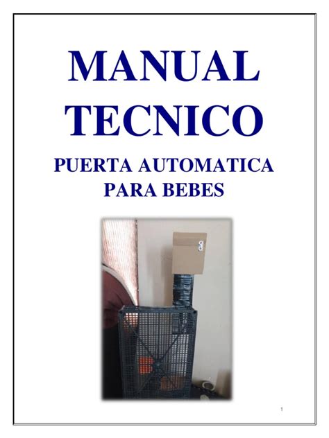 Manual Técnico Pdf Arduino Microcontrolador