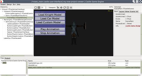New Useful Project Templates In The Castle Game Engine Editor News Castle Game Engine Forum