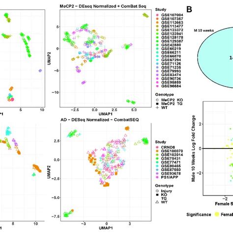 technical variation batch effect analysis a umap visualization of