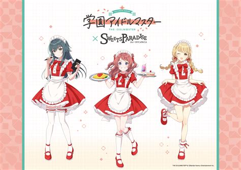 Fujita Kotone Hanami Saki Tsukimura Temari Gakuen Idolmaster Idolmaster Sweets Paradise