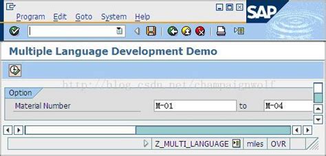 Abap多语言环境开发的解决方案multiple Language Development In Abapabap Set Language Csdn博客