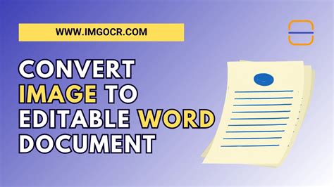 how to convert image editable text in microsoft word