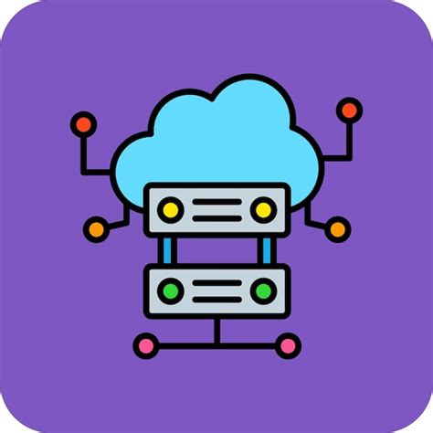 Premium Vector Cloud Server Icon