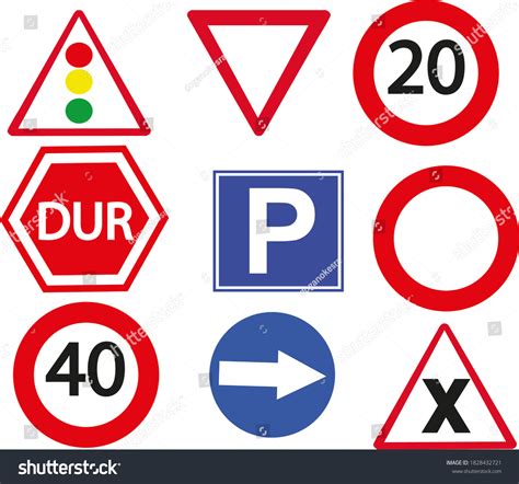 Traffic Light Traffic Light Sequence Vector Stock Vector Royalty Free