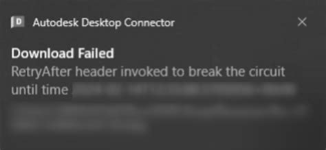 Download Failed Error Message Appear When Opening A File Through