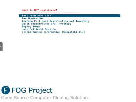 howto install fog project cloneserver on nethserver howto