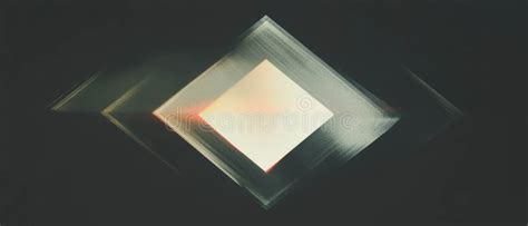 Angular Film Grain Overlay With Geometric Design On A Black Background