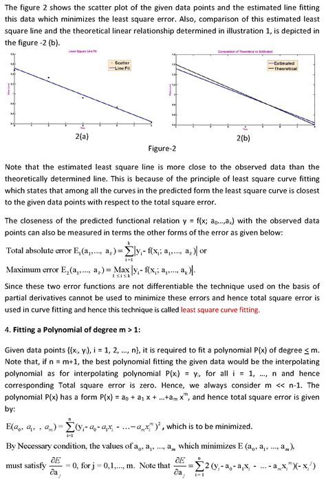 Polynomial Curve Fitting Numerical Methods Polynomial Curve Fitting Numerical Methods