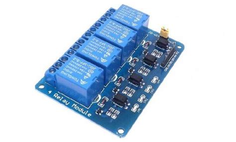 โมดูลรีเลย์5v 4ช่อง Relay 4 5v 4ช่องสำหรับรีเลย์โมดูลป้องกัน Arduino