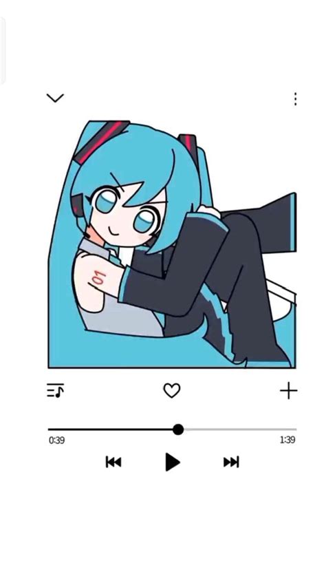 Hatsune Miku Animation Danh Sách Nhạc Dễ Thương Nhật Ký Nghệ Thuật