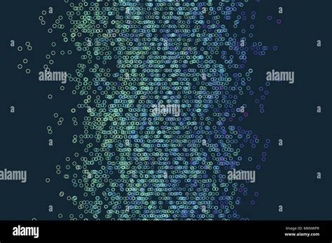 Conceptual Background Circles Bubbles Sphere Or Ellipses Pattern For Design Vector