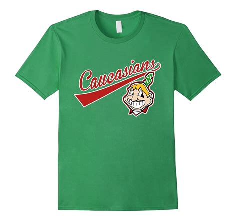 Cleveland Caucasians Native Go Indians T Shirt Bn Banazatee