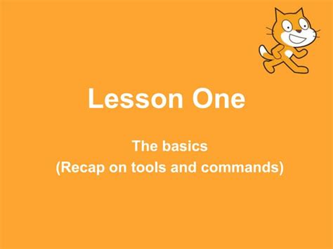 Scratch Lesson Plan For Grade 1 Docx