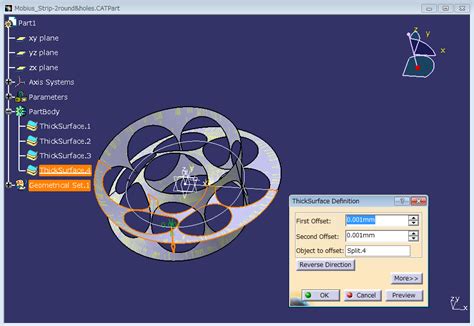 Tutorial How To Create Parametric Mobiusstrip Model Grabcad Tutorials