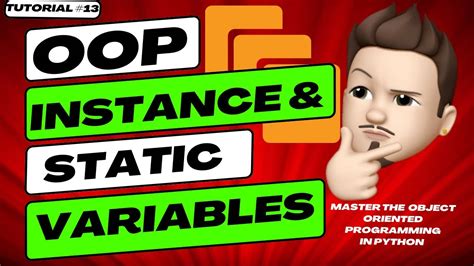 🎯master Oop Instance And Static Variables In Python Oop Tutorial 🎯